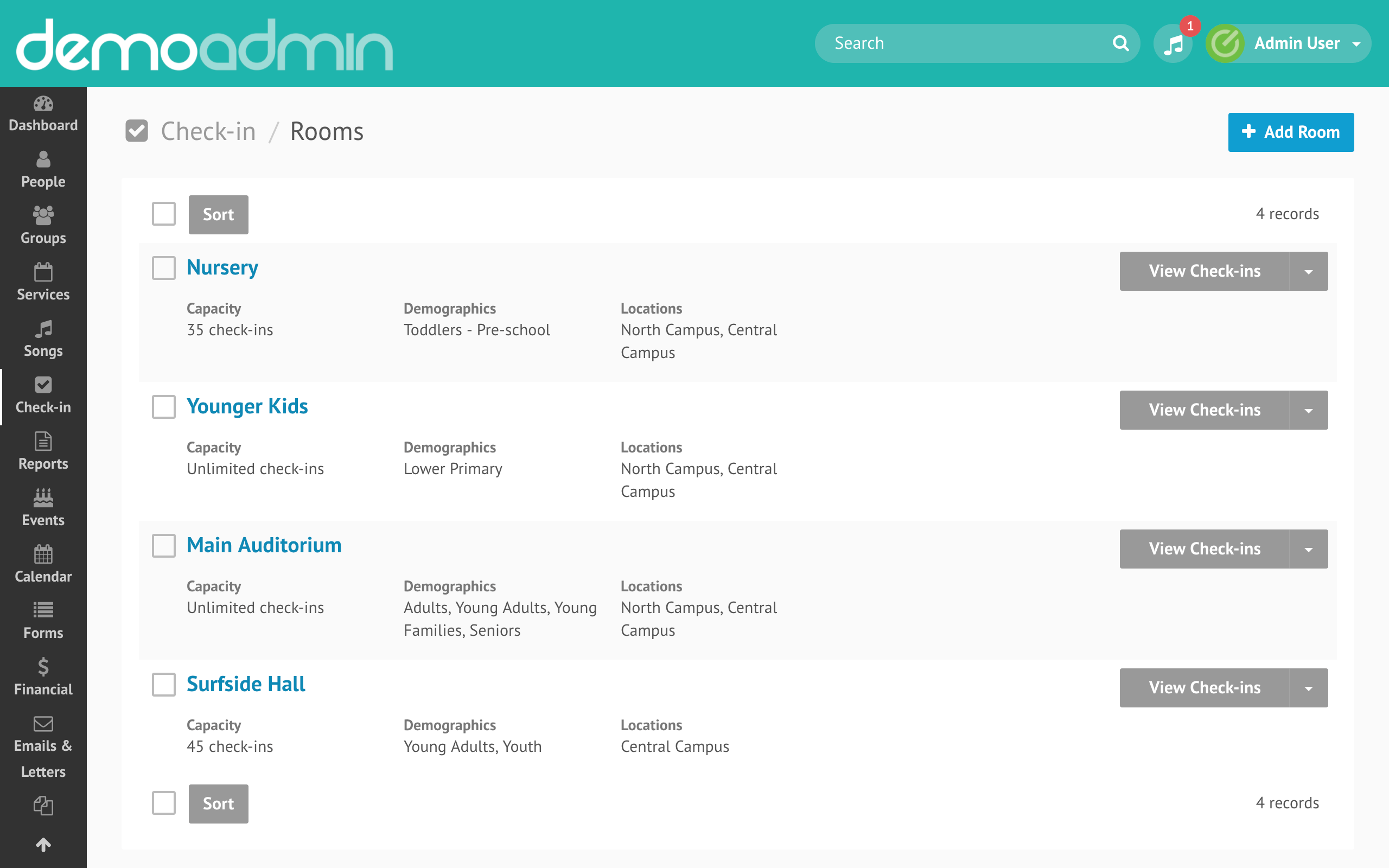 Children's & Youth Ministry | Child Check-in System & Reporting | Elvanto